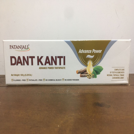 Ginger Garlic. Patanjali Dant kanti Advance Power Toothpaste 150 Gm